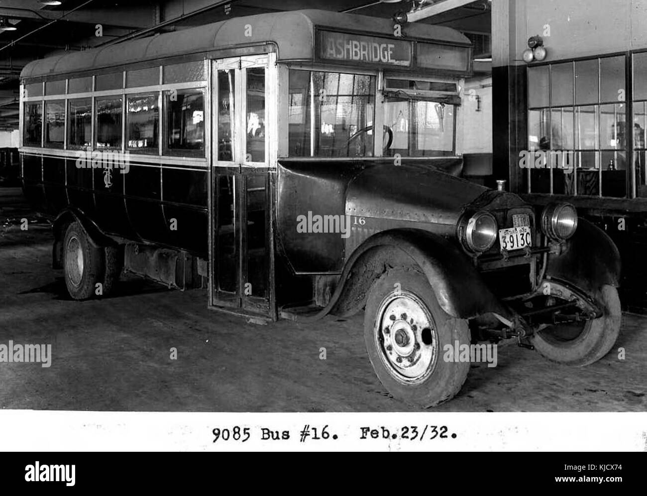 TTC bus in 1932 Stock Photo - Alamy