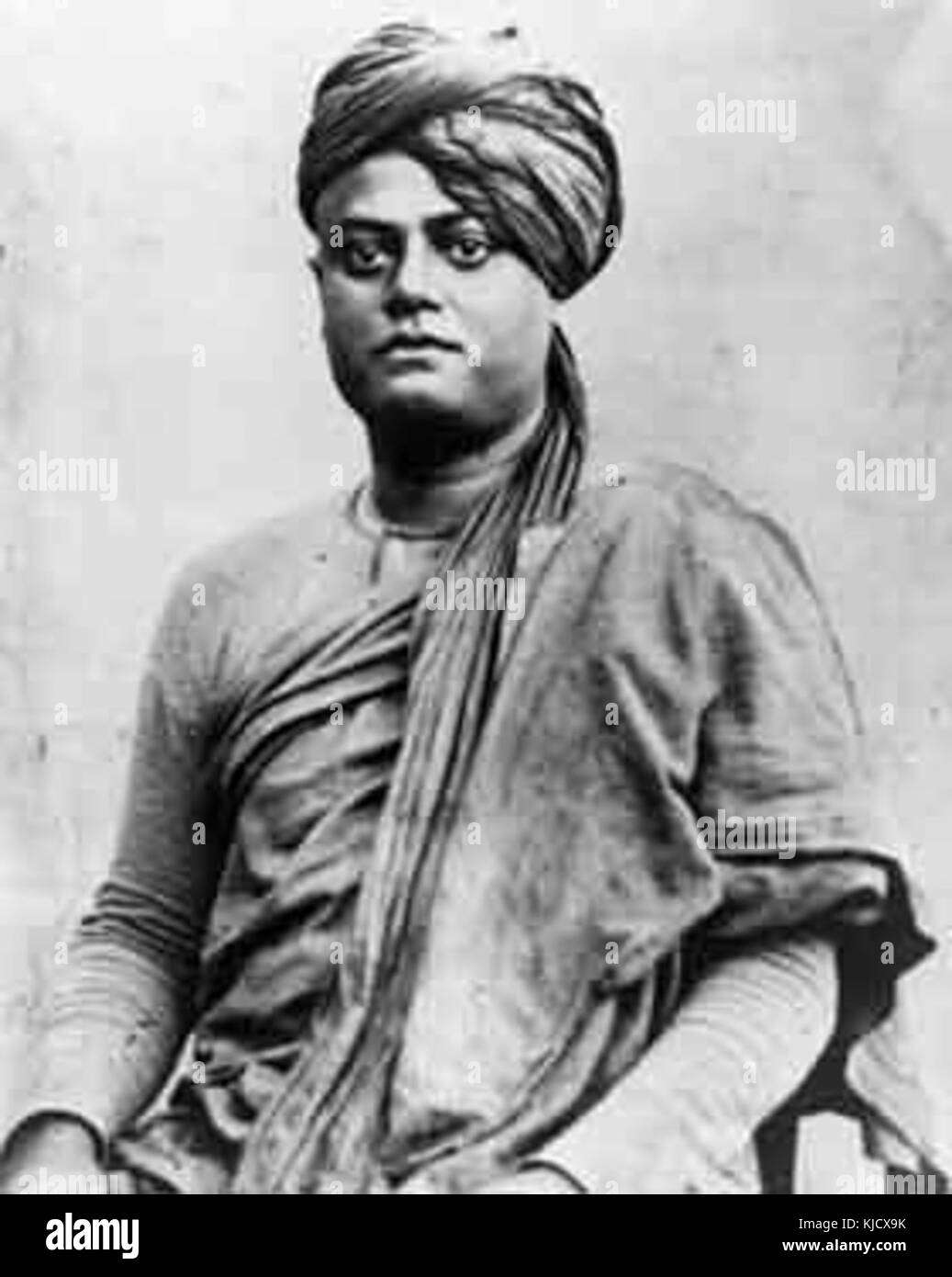 Swami vivekananda Black and White Stock Photos & Images - Alamy