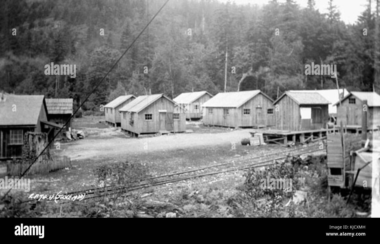 Relief camp Hope BC Stock Photo - Alamy