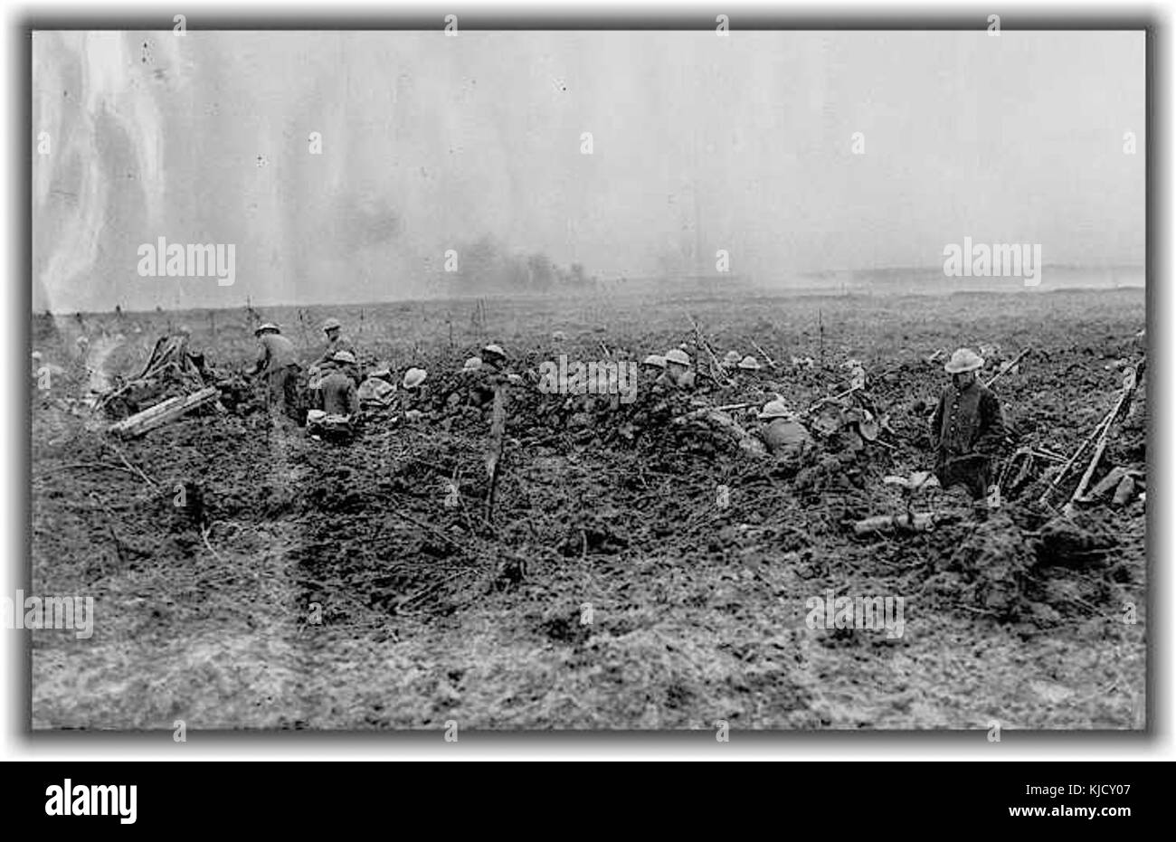 Vimy ridge canadian war memorial Black and White Stock Photos & Images ...