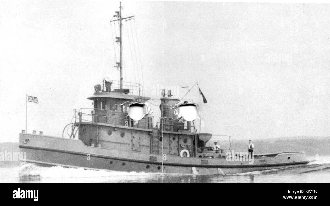 Vintage tugboat Black and White Stock Photos & Images - Alamy