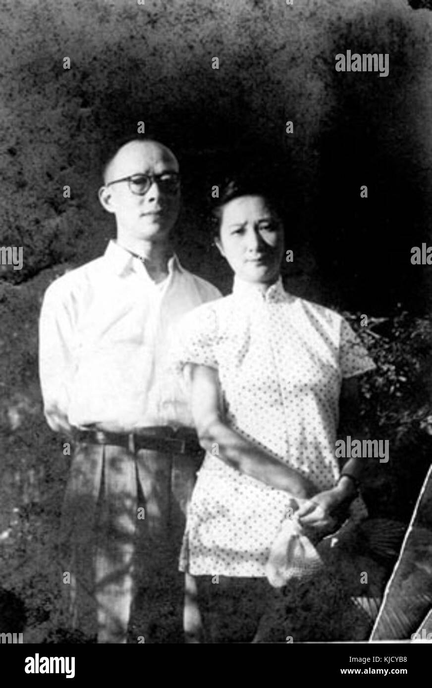 Zhou Youguang and Zhang Yunhe 1953 Stock Photo - Alamy