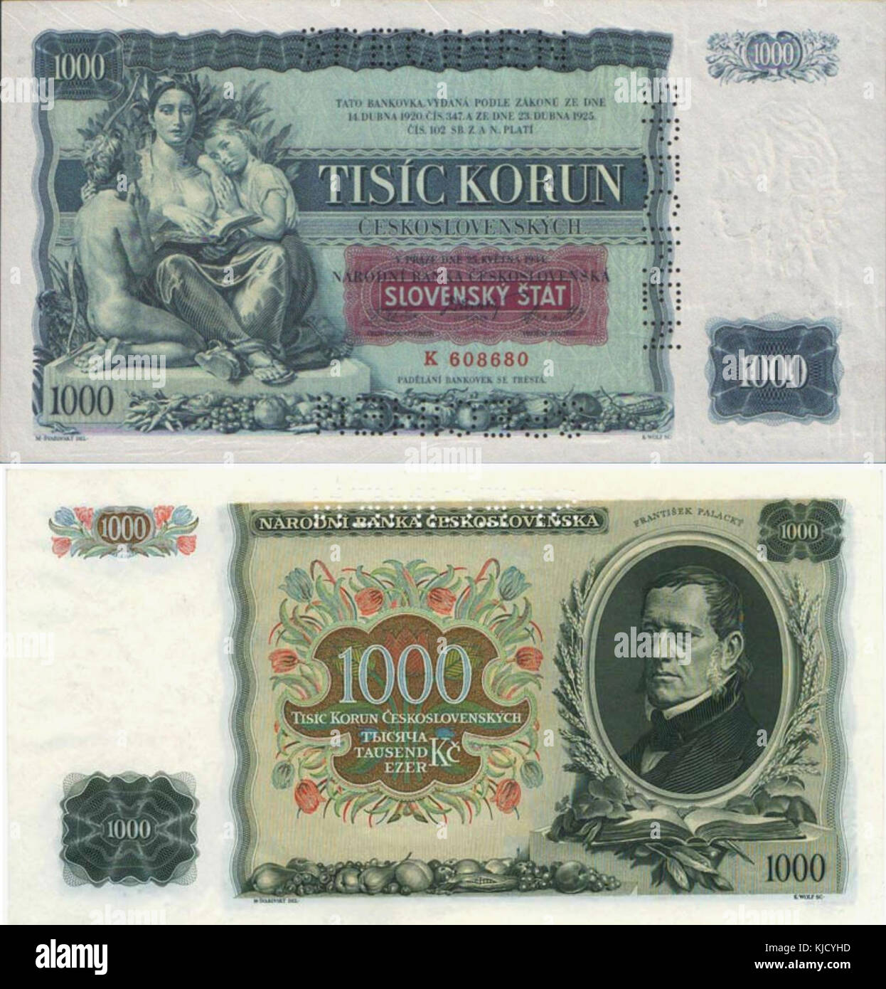 Slovak banknote hi-res stock photography and images - Alamy