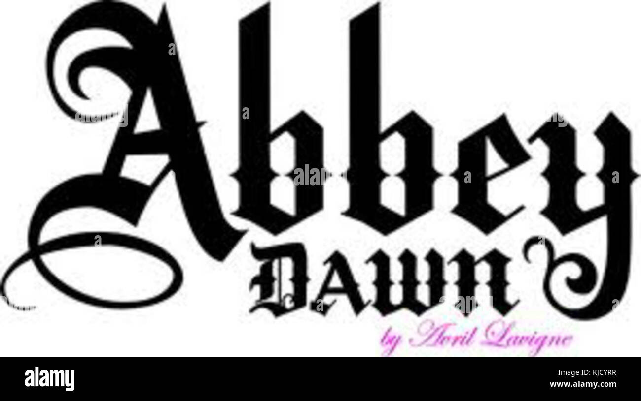 Abbley Dawn logo Stock Photo - Alamy