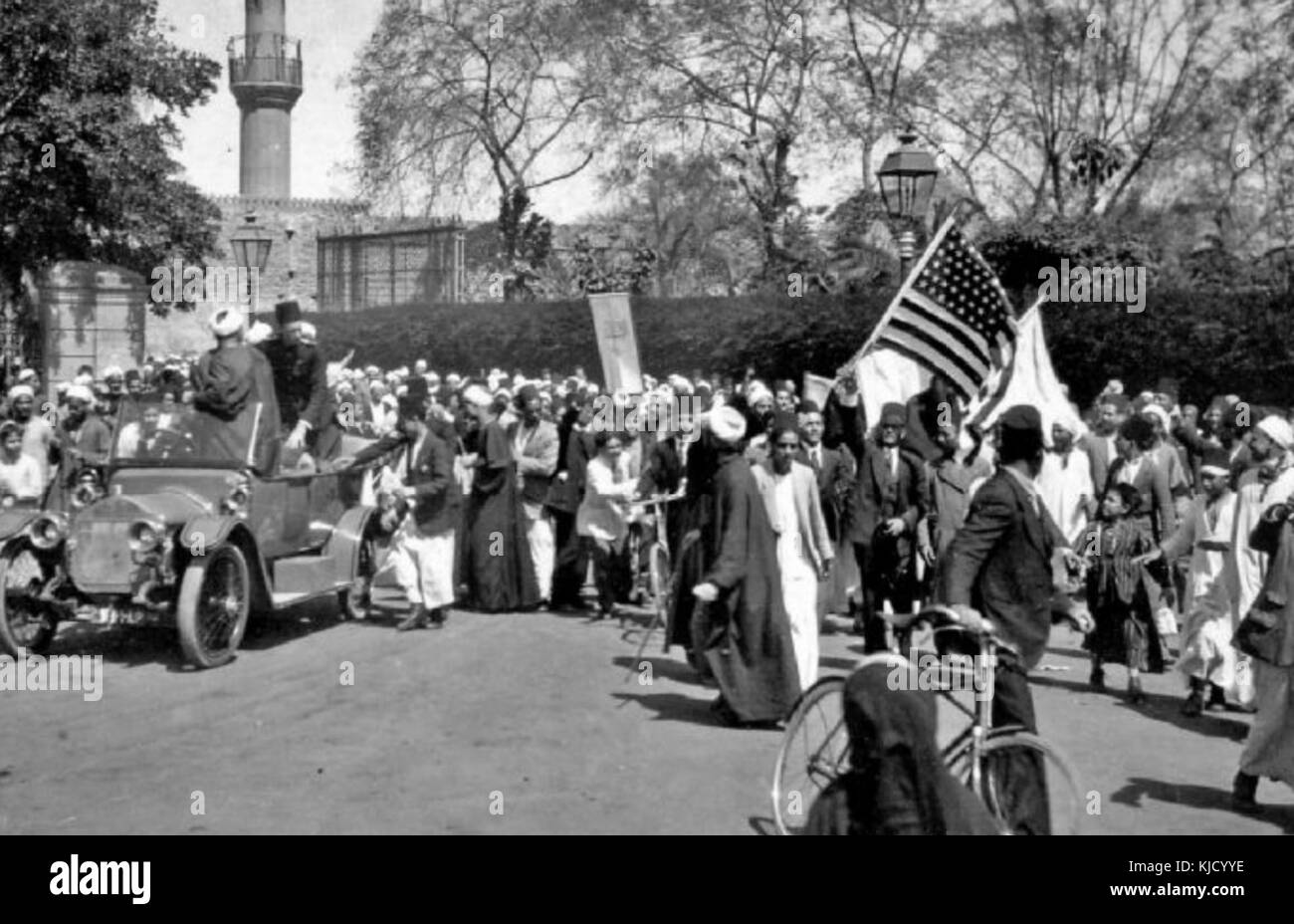 American flag in the 1919 revolution Stock Photo - Alamy