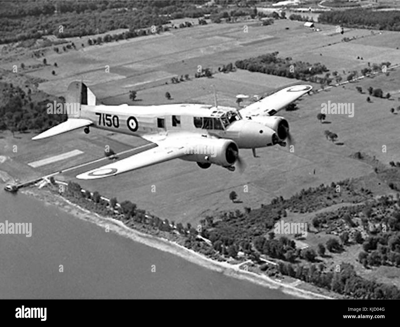 Avro anson Black and White Stock Photos & Images - Alamy