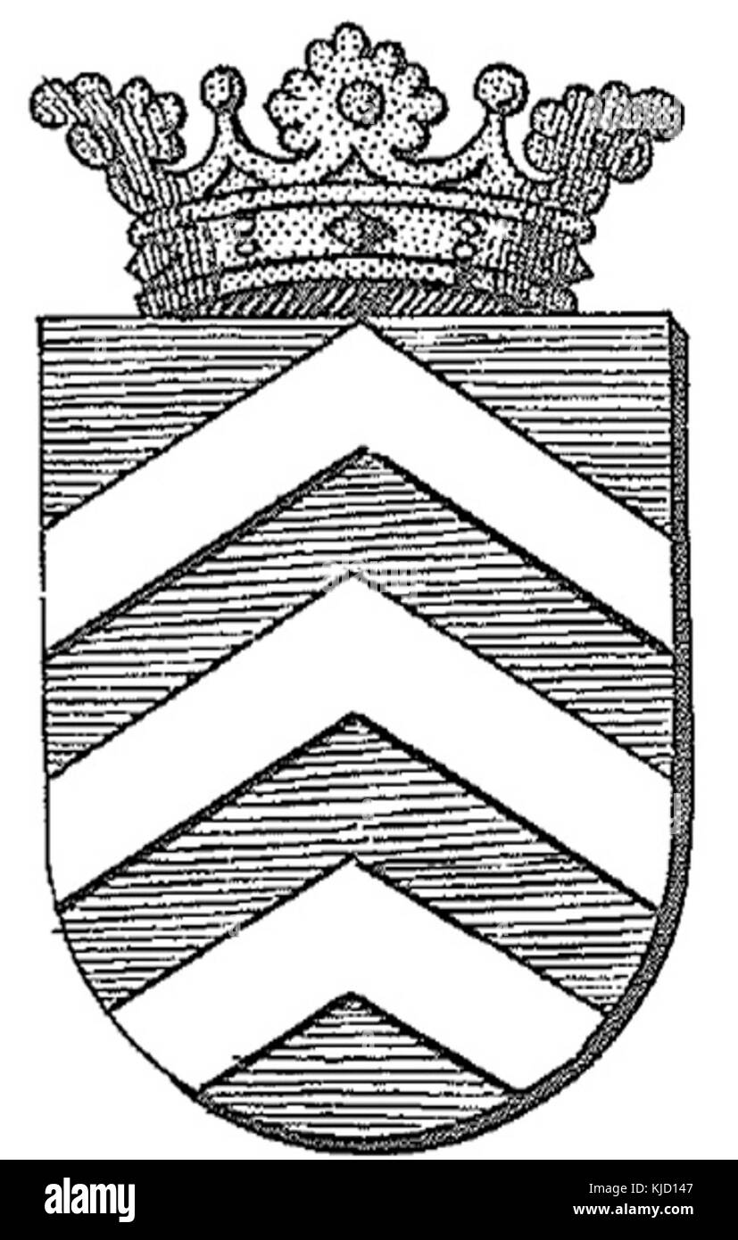 Braida Coat of Arms BW Stock Photo - Alamy