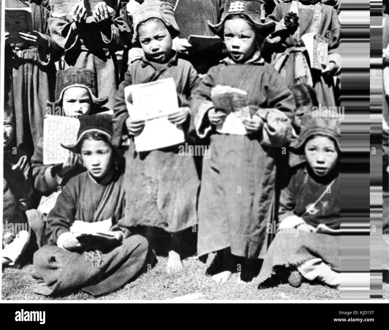 Ladakhi School Boys Stock Photo - Alamy
