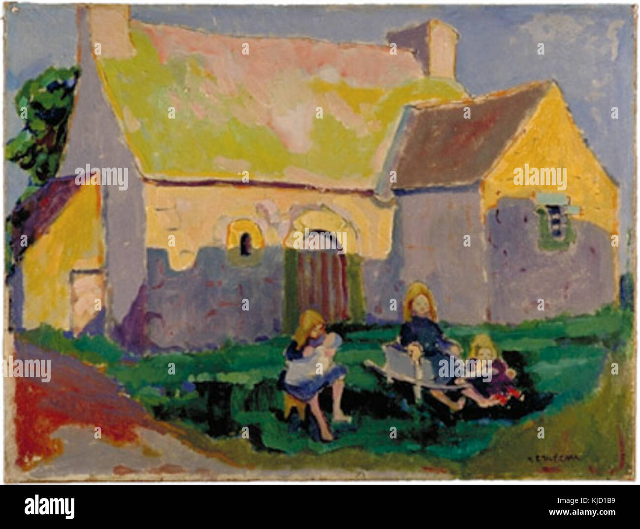 Breton church Emily Carr 1906 Stock Photo - Alamy