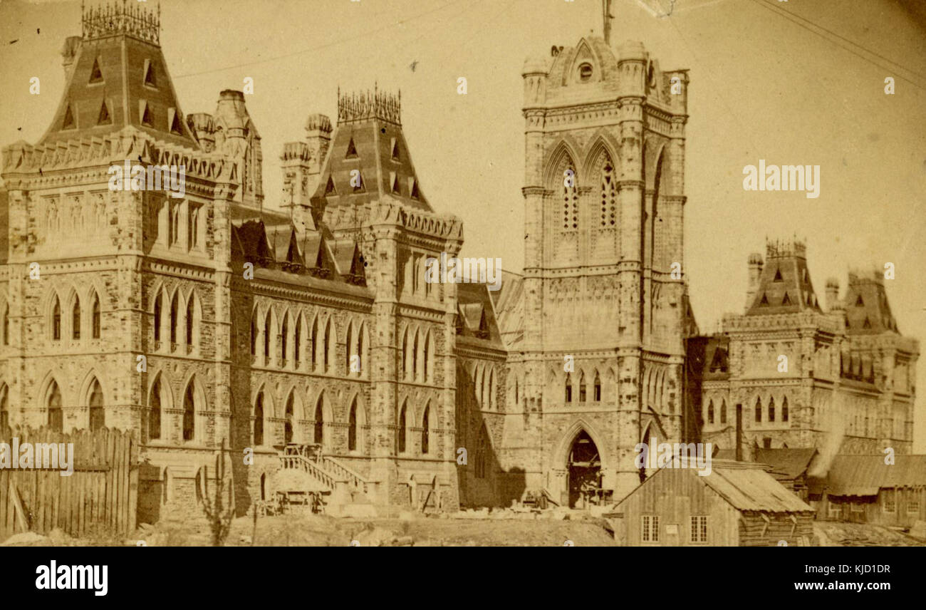 Centre block under construction Stock Photo - Alamy