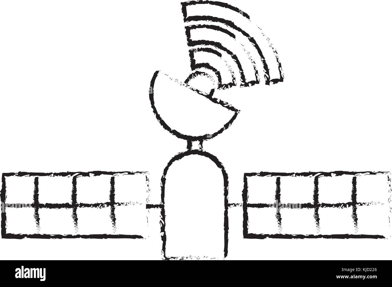 satellite gps technology tracking wireless Stock Vector Image & Art - Alamy