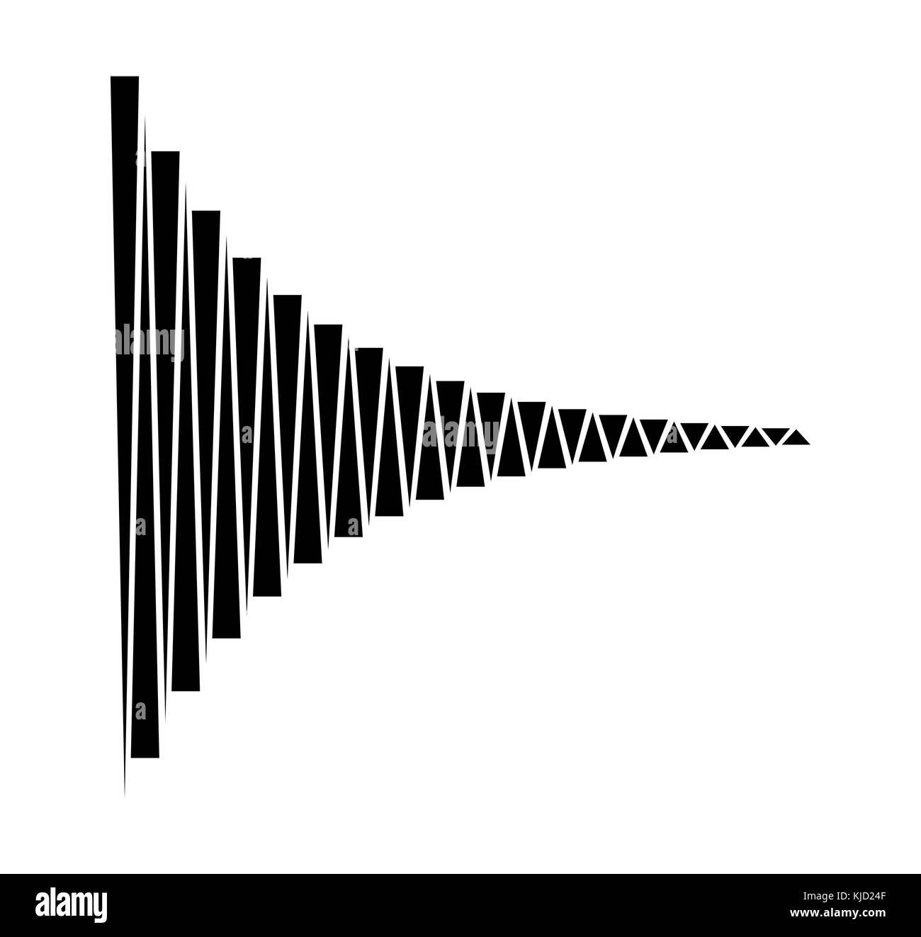 stripes design icon vector geometric shape symbol Stock Vector Image ...