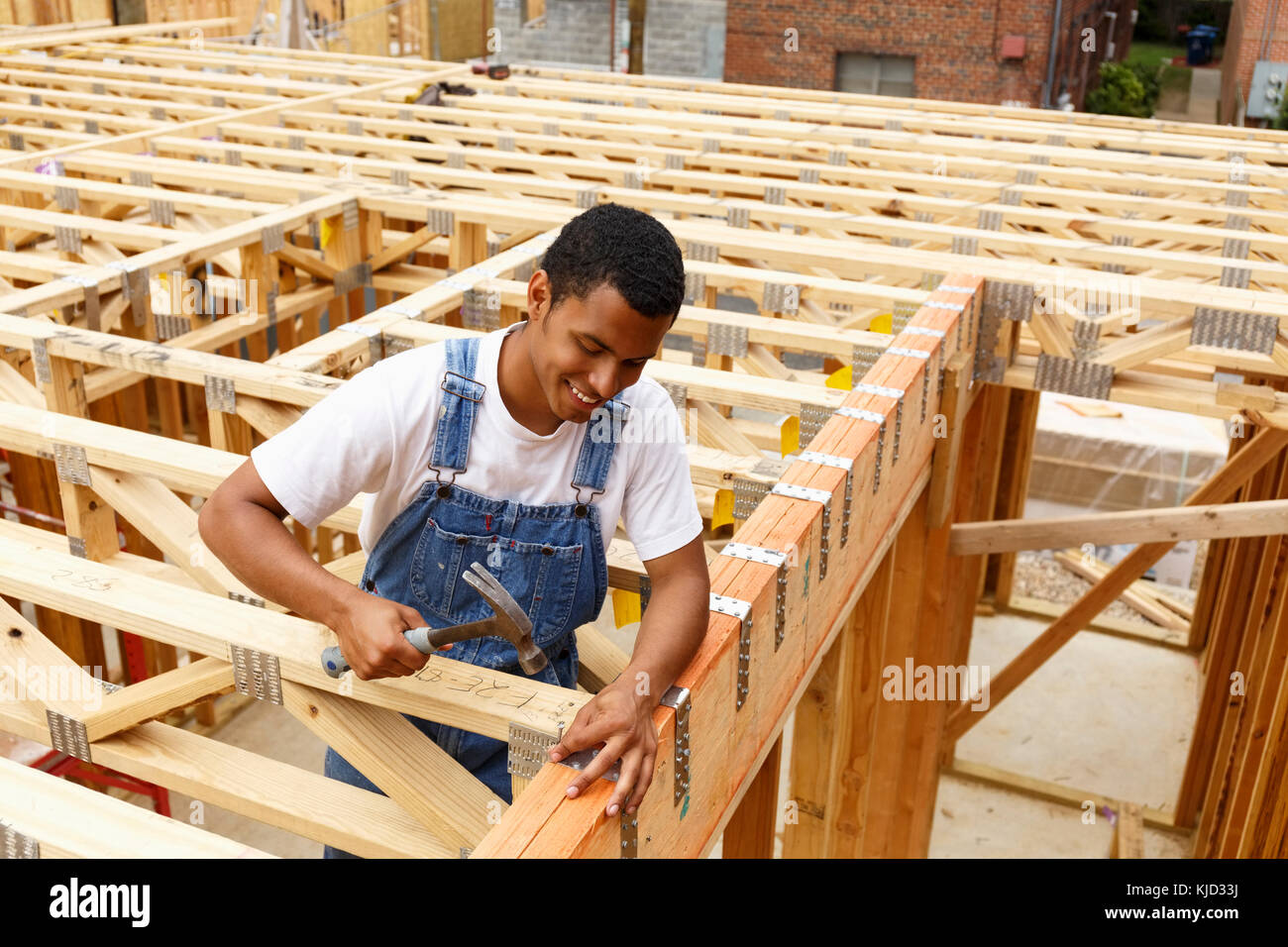 Construction hammering framework hi-res stock photography and images ...
