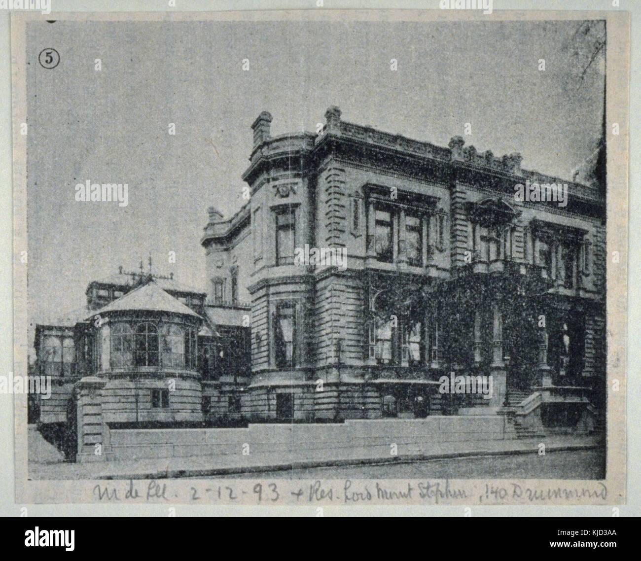 George Stephen House, Montreal 36 Stock Photo - Alamy