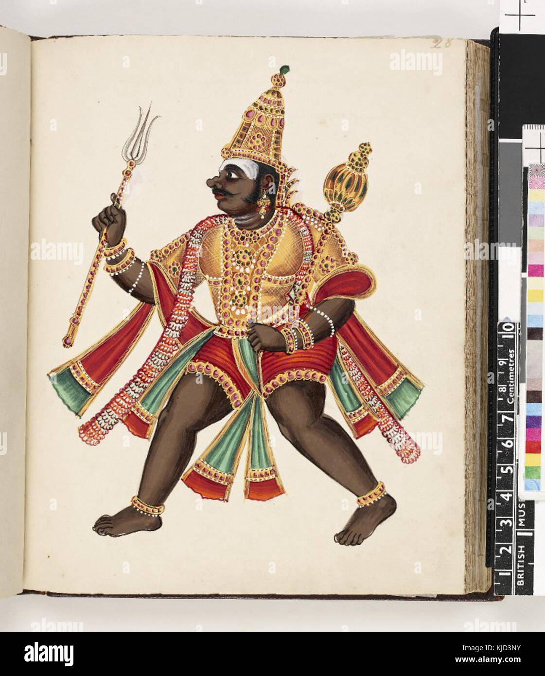 Kumbhakarna, the giant brother of Ravana Stock Photo - Alamy