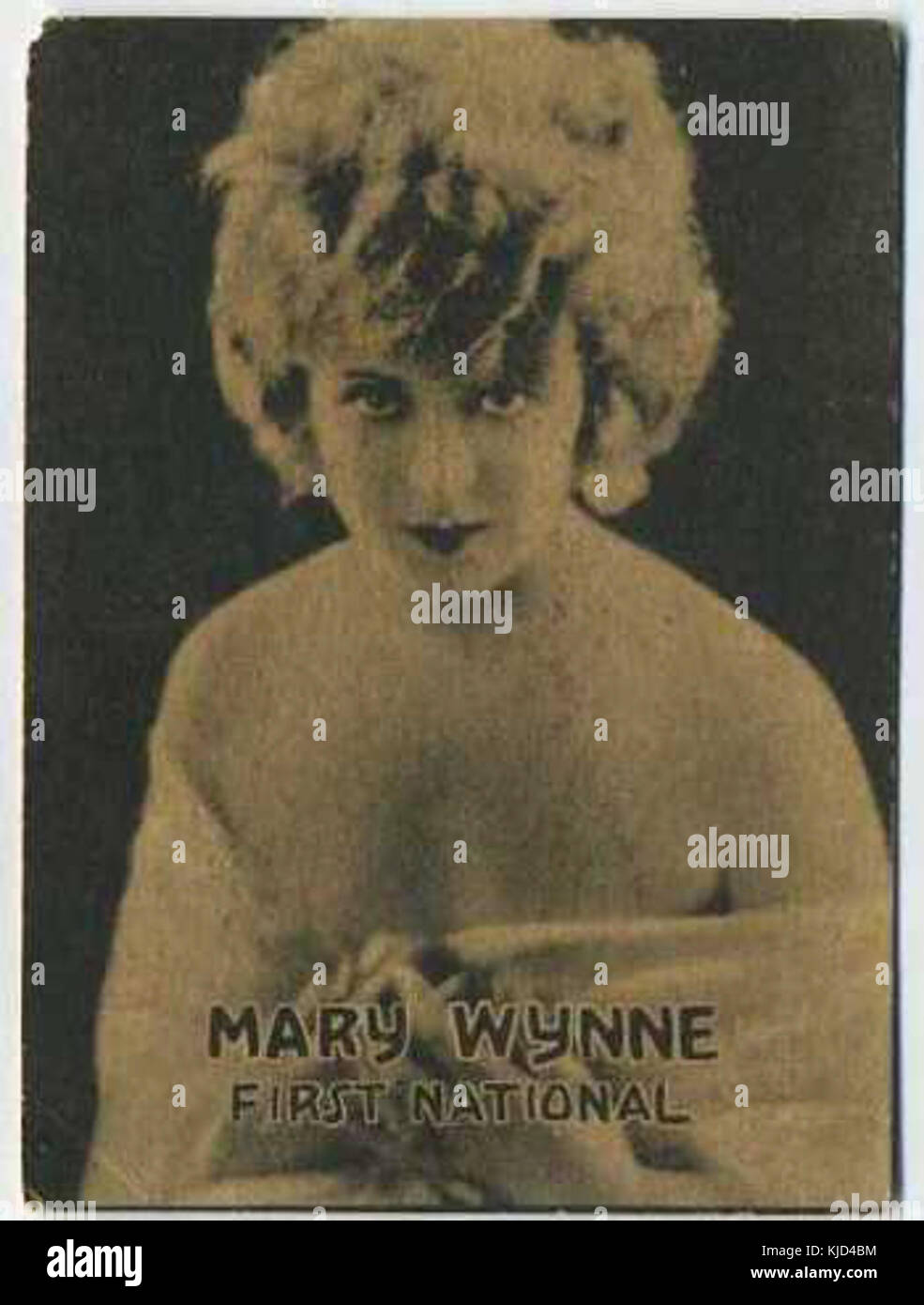 Mary Wynne Tobacco Card Stock Photo - Alamy
