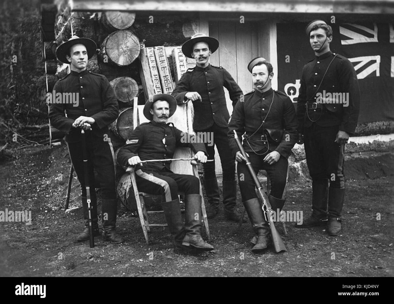 Military police officers camp hi-res stock photography and images - Alamy