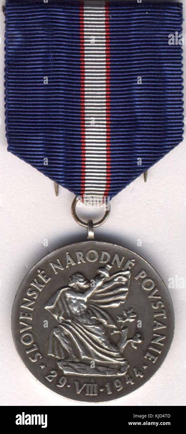 Order of the Slovak National Uprising 2 kl Stock Photo - Alamy