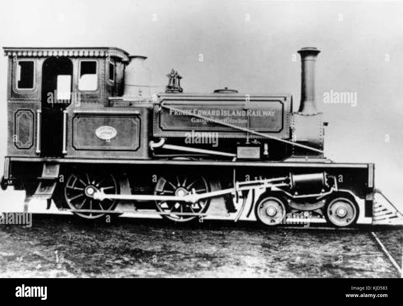 Prince Edward Island Railway Engine No. 1 Stock Photo - Alamy