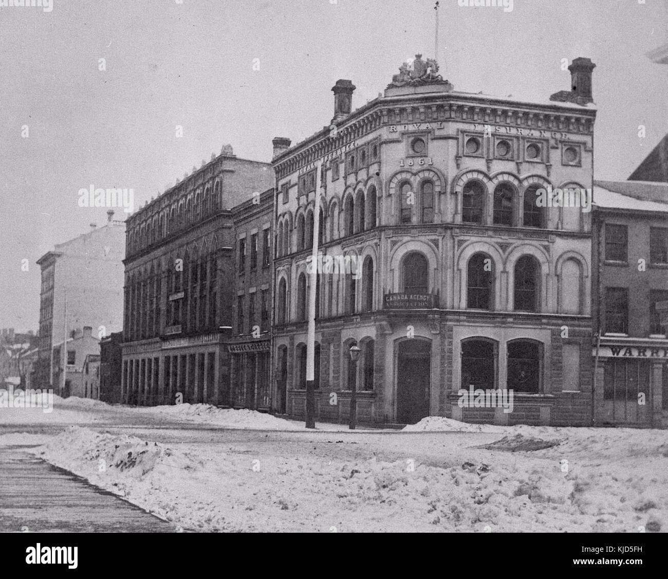 Royal Insurance Company, Wellington St. E., s.e. corner Yonge Street ...
