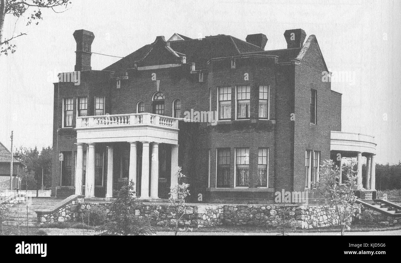 Rutherford House 1913a Stock Photo - Alamy