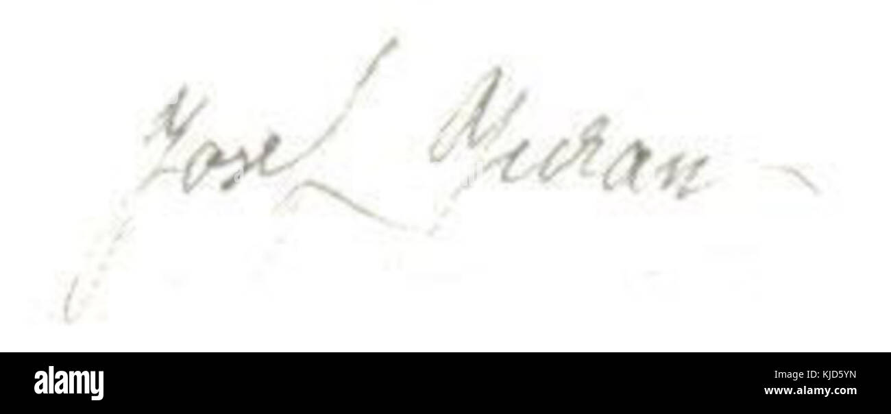 Signature Josef Juran Stock Photo - Alamy