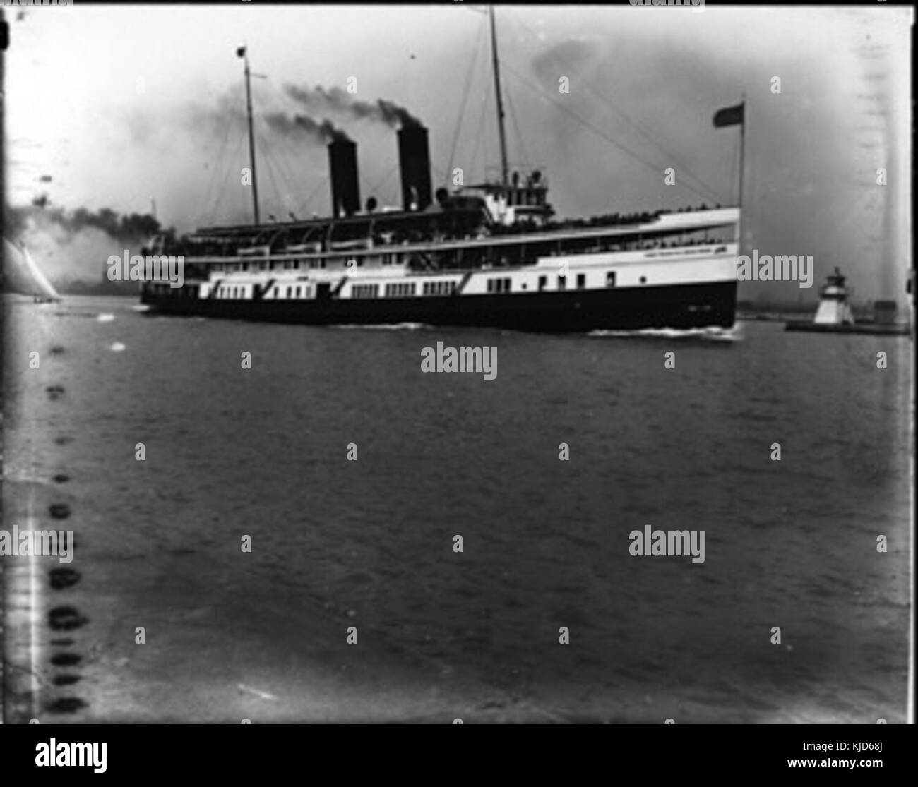 Steamer Cayuga in Toronto harbour a Stock Photo - Alamy