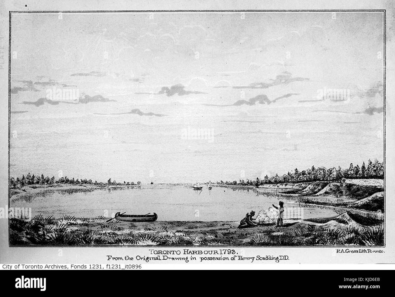 Toronto harbour historical hi-res stock photography and images - Alamy