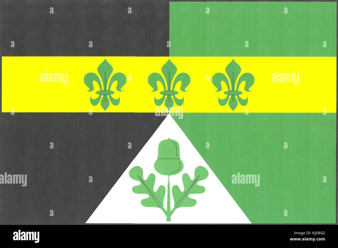 Flag of Dubno Stock Photo - Alamy