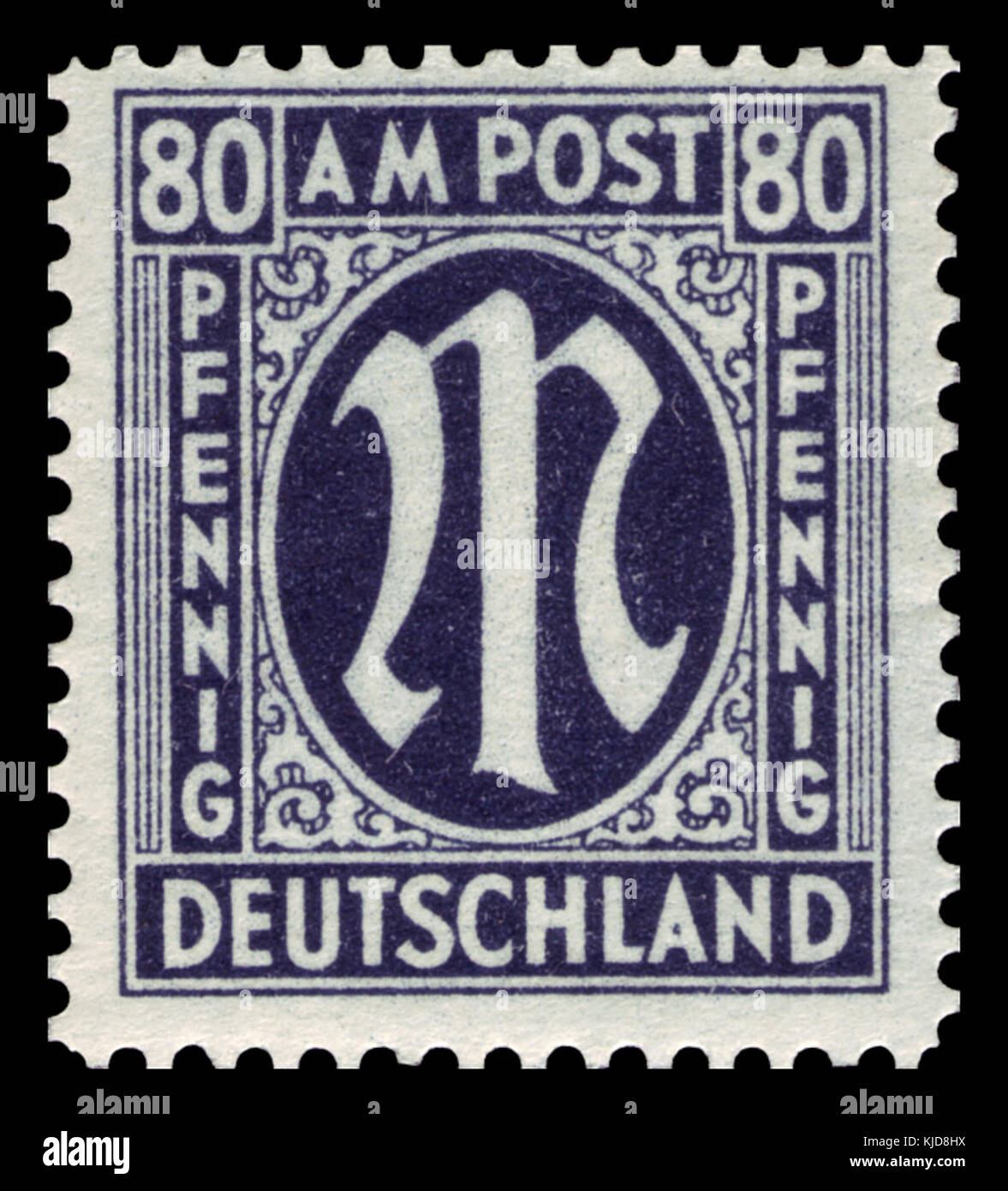 Bi Zone 1945 34 DE M Serie Stock Photo - Alamy