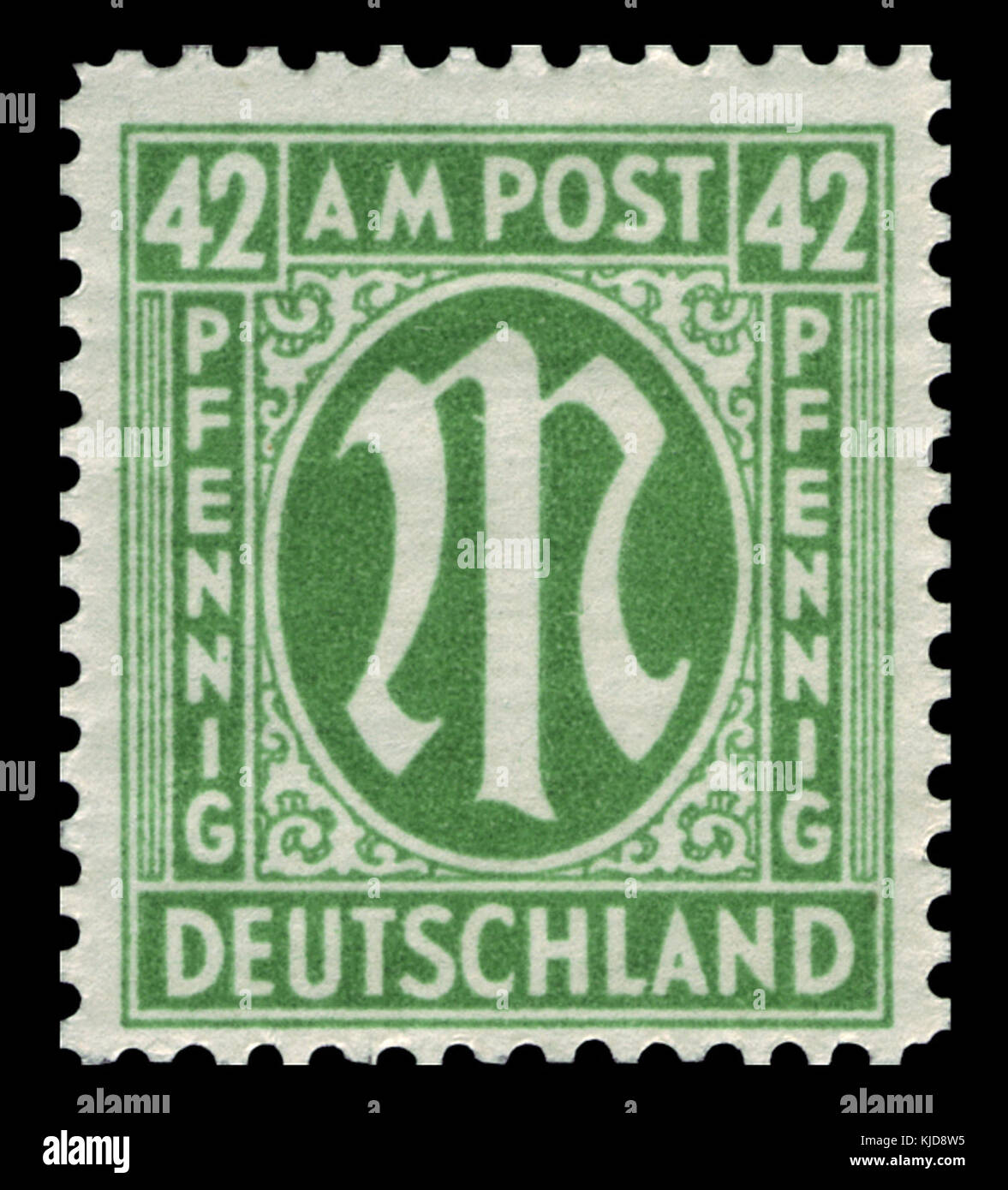 Bi Zone 1945 31 DE M Serie Stock Photo - Alamy