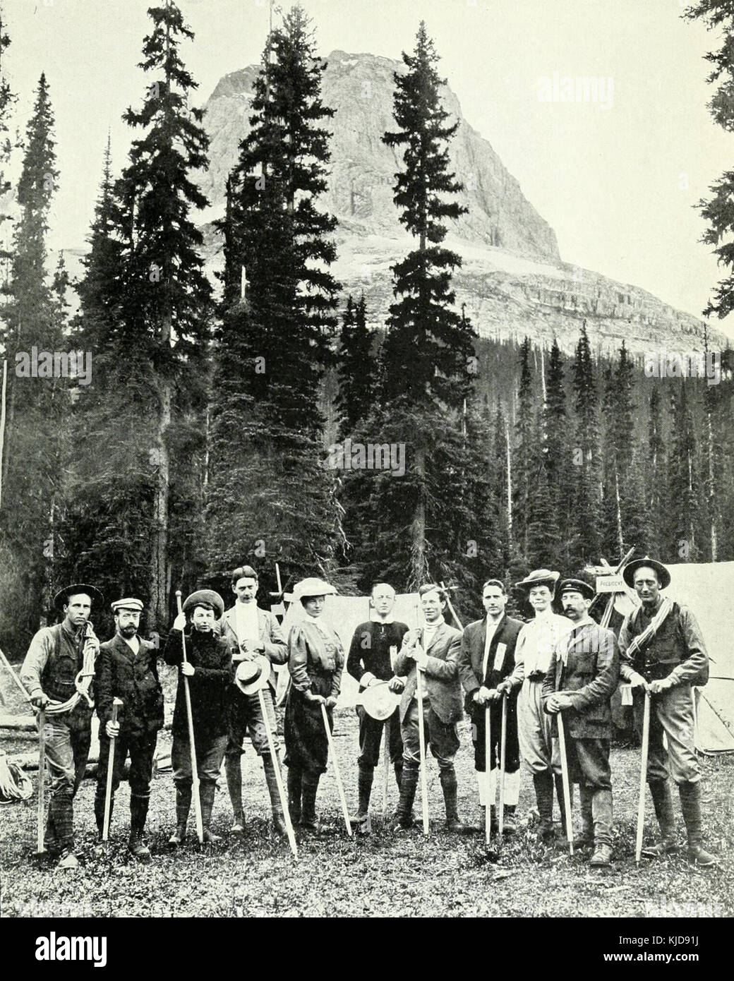 Canadian Alpine Journal I, 1, 003 Stock Photo - Alamy