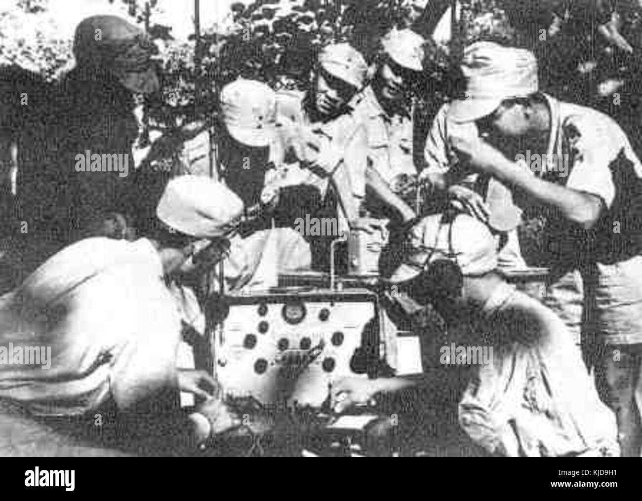 Chinese signal corps Stock Photo - Alamy