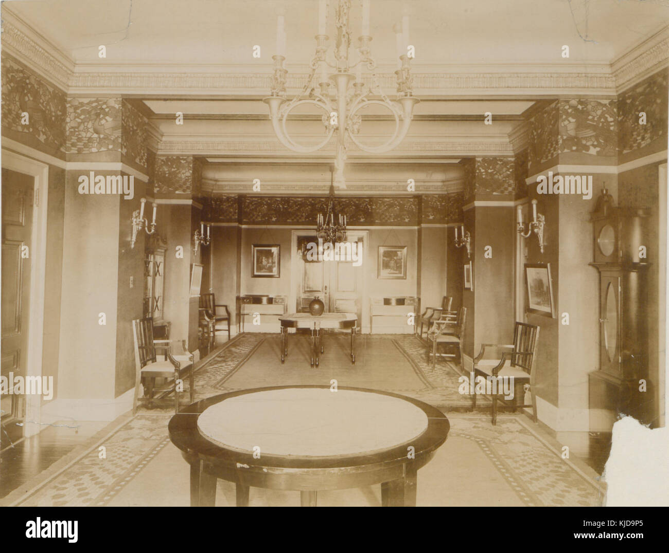 Dining room, vice regal suite, Royal Alexandra Hotel, Winnipeg ...