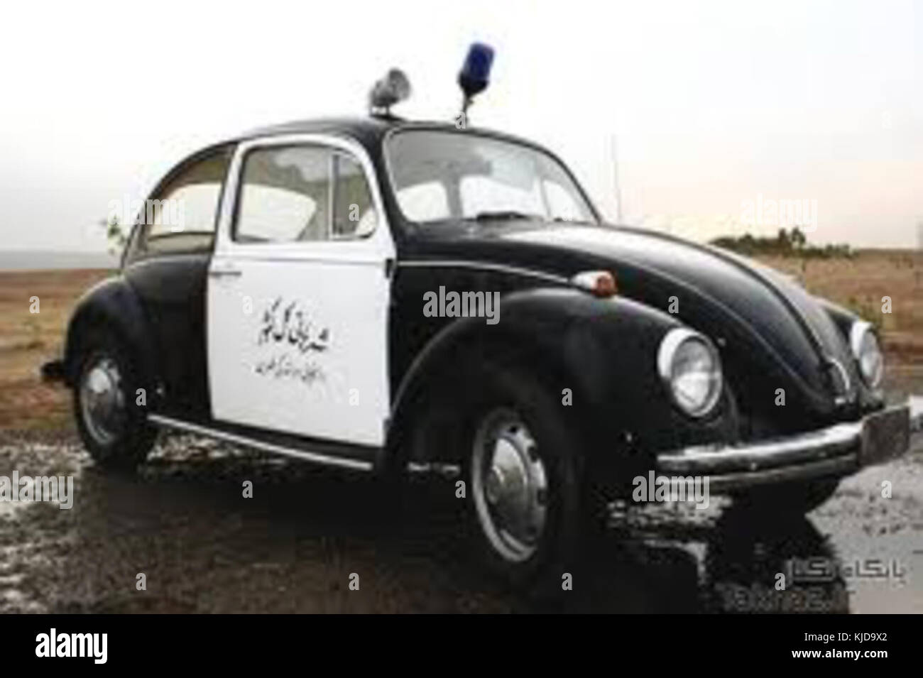 EX CAR POLICE IRAN Stock Photo - Alamy