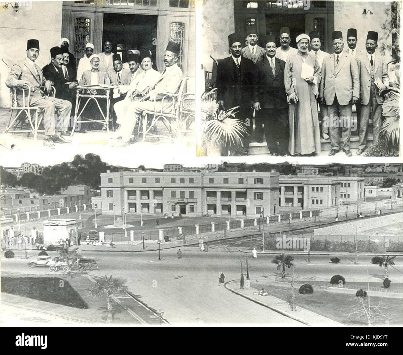 Demerdash Hospital old photo Stock Photo - Alamy