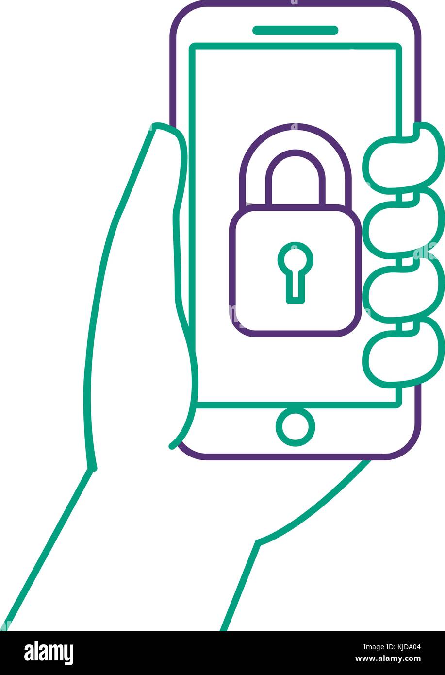 Mobile pone Stock Vector Images - Alamy