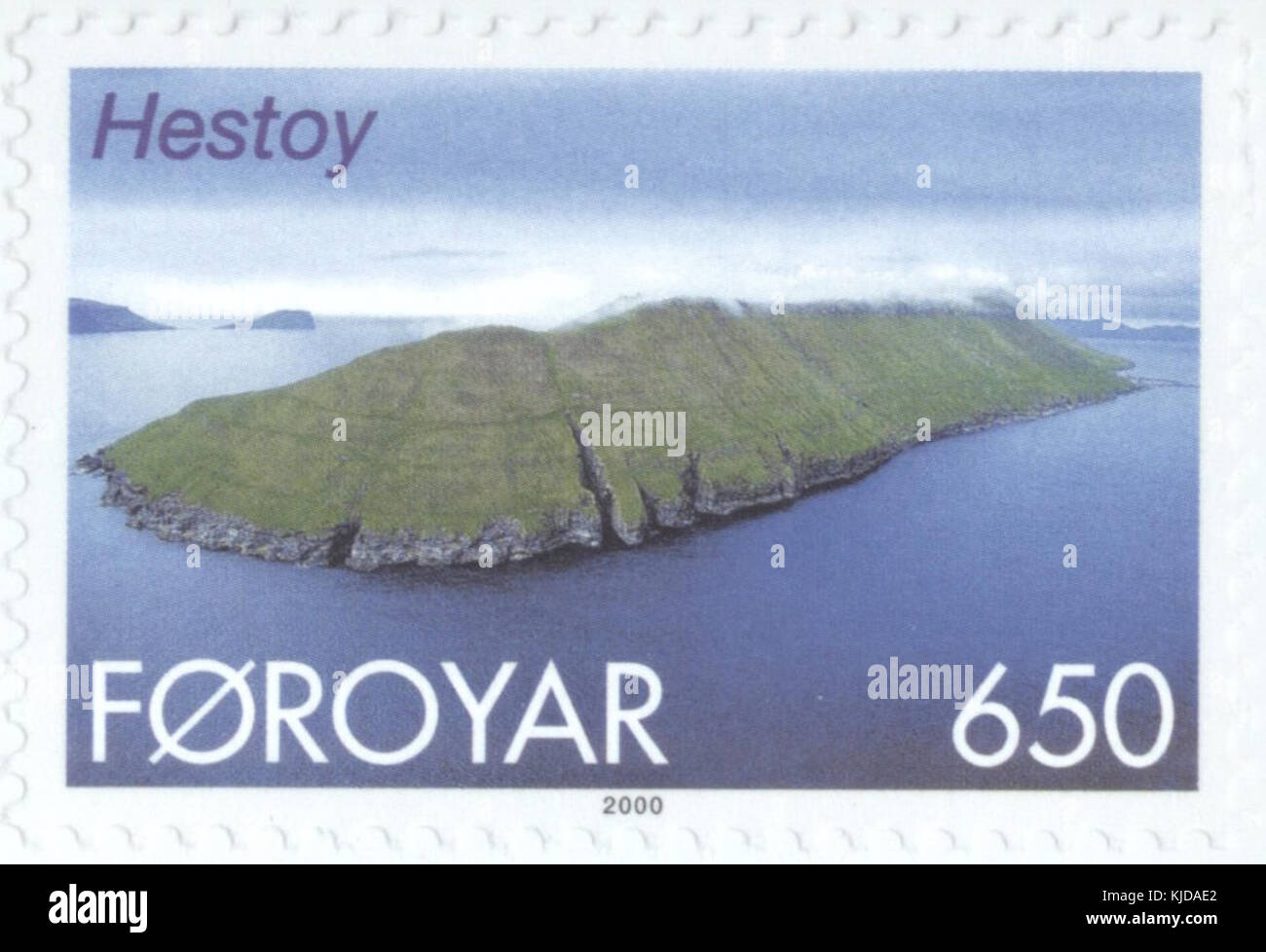 Faroe stamp 374 hestur Stock Photo - Alamy