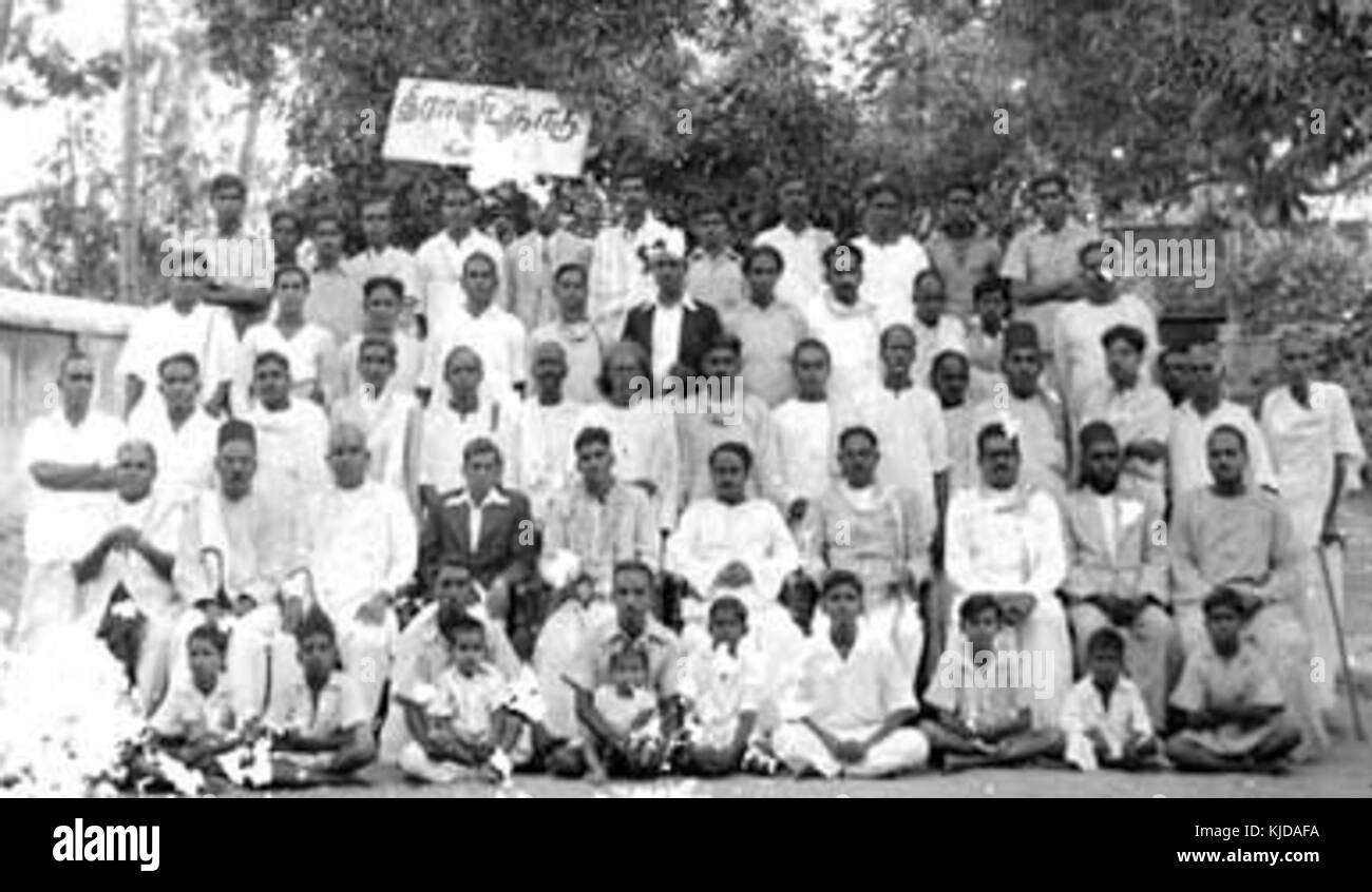 Foundation of Dravida Nadu magazine Stock Photo - Alamy