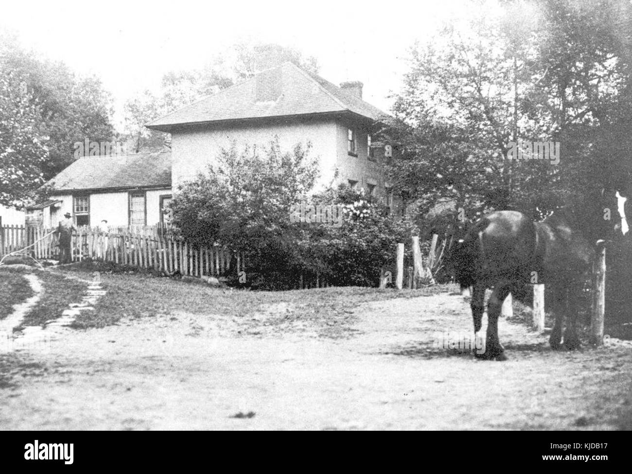 Heliwell House 1910 Stock Photo - Alamy