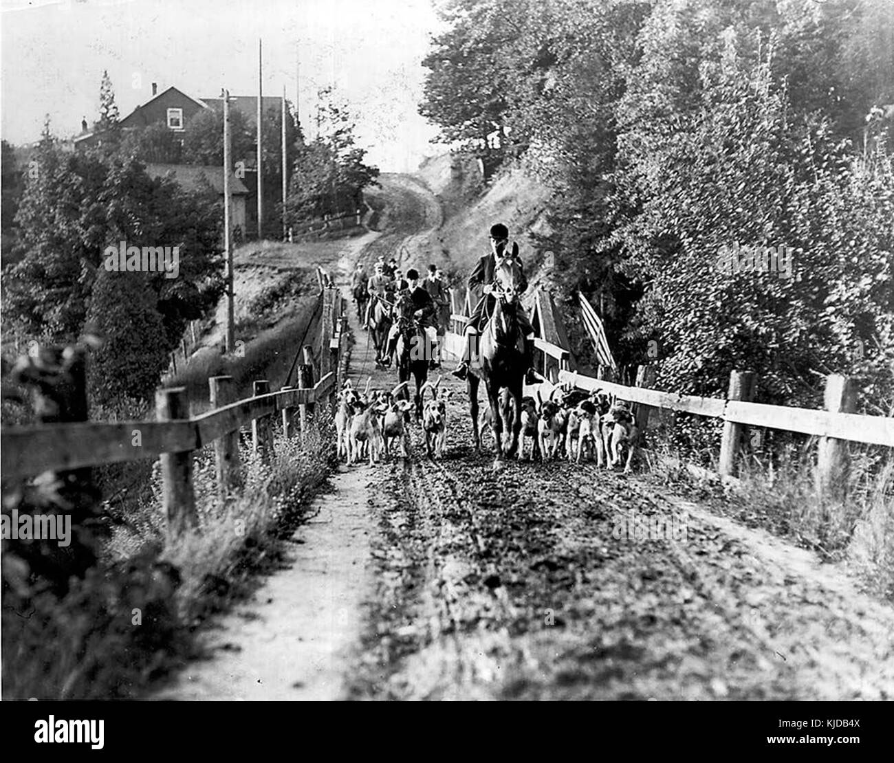 Hunt street Black and White Stock Photos & Images - Alamy