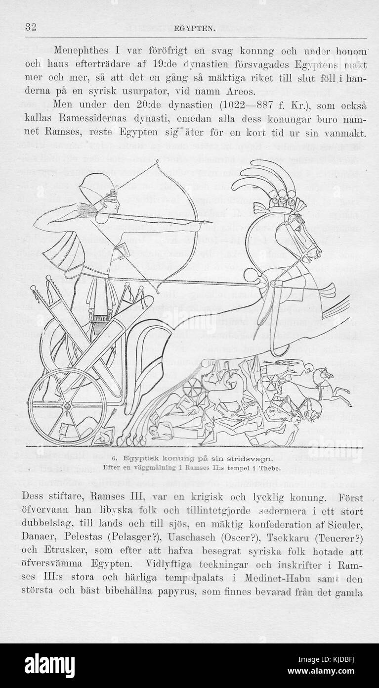 Illustrerad Verldshistoria band I 032 Stock Photo - Alamy