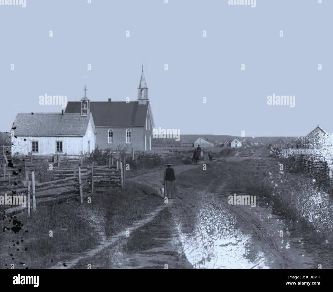 La Dore Lac Saint Jean 1903 Stock Photo - Alamy