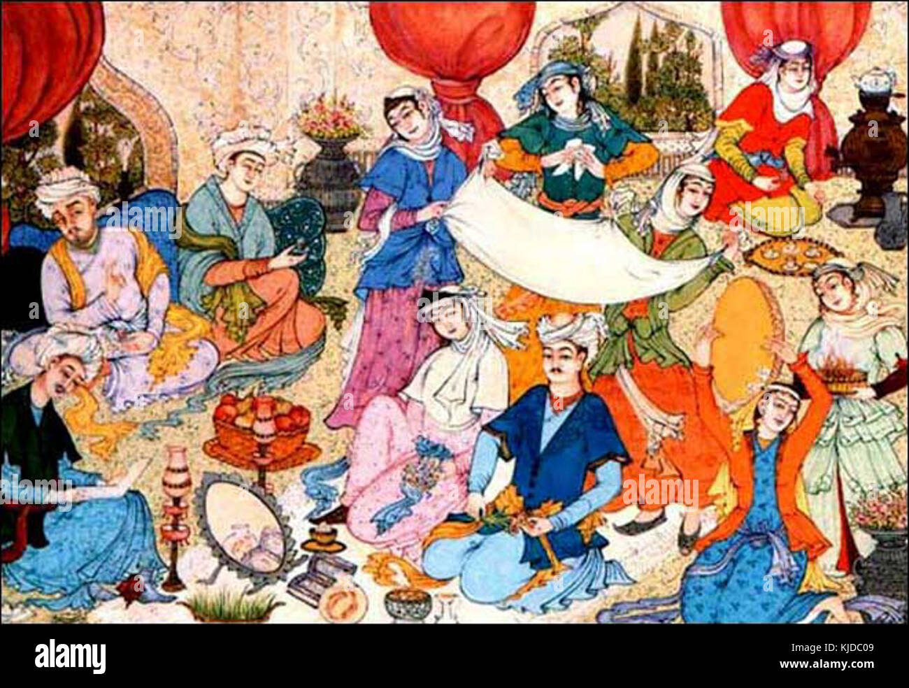 Iranian Wedding Ceremony Stock Photo - Alamy