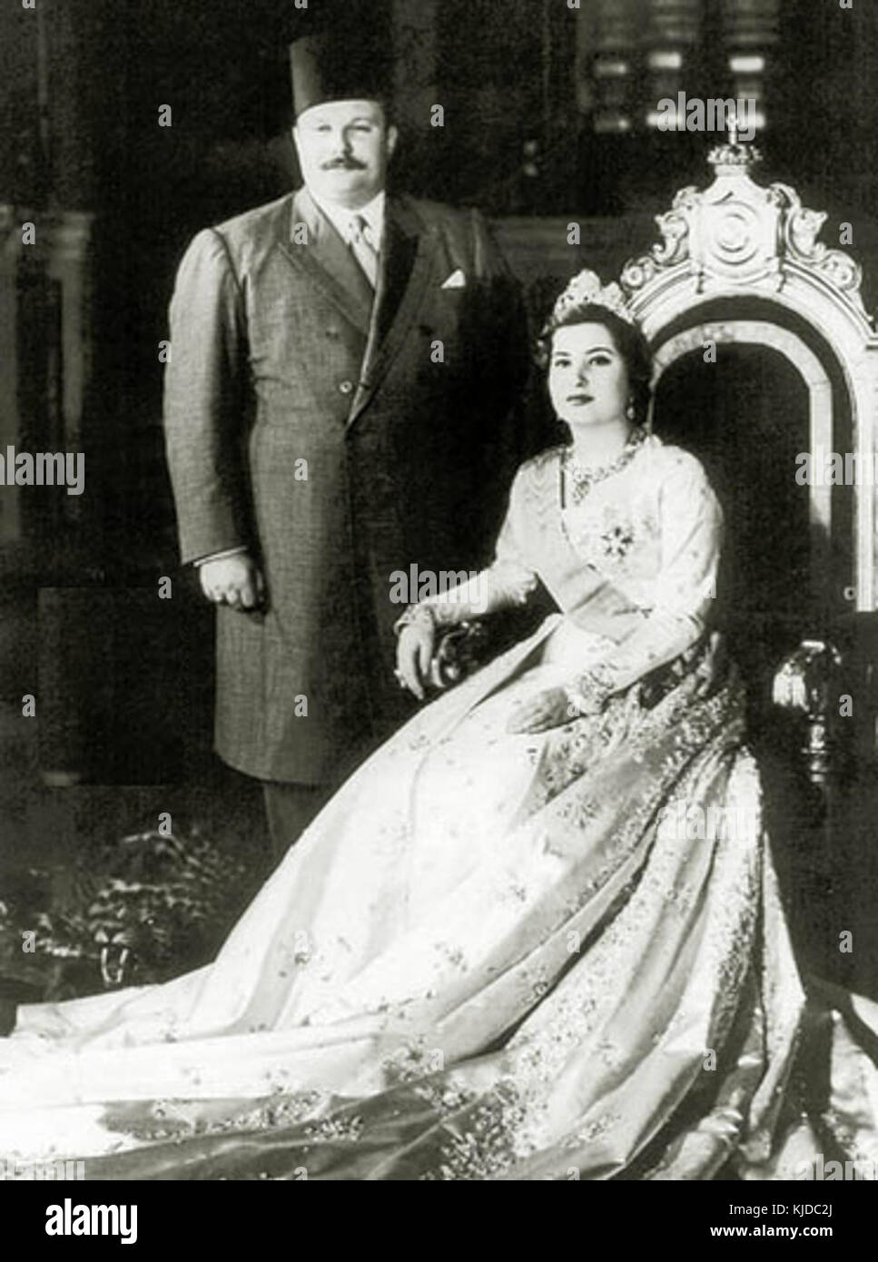 Queen and king egypt hi-res stock photography and images - Alamy