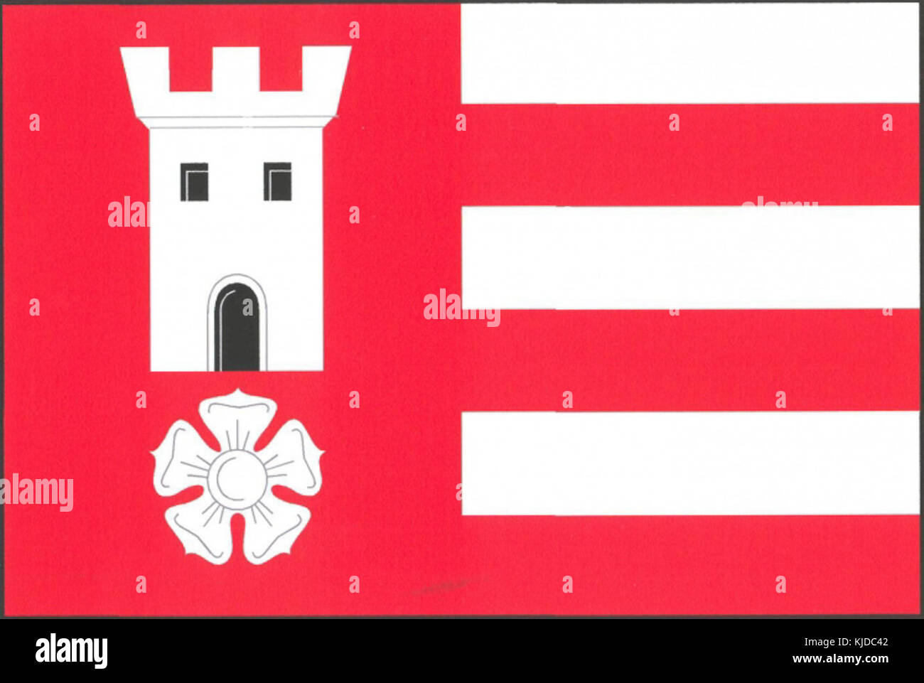 Radkovice PJ flag Stock Photo - Alamy