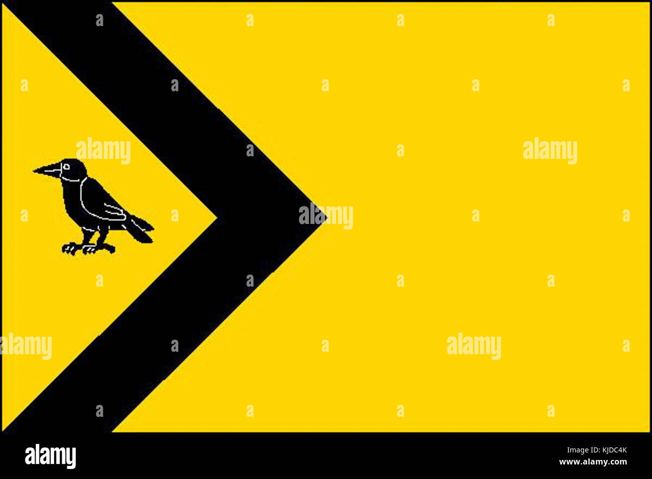 An image or reference to the flag of Kryry, a region in the Czech ...