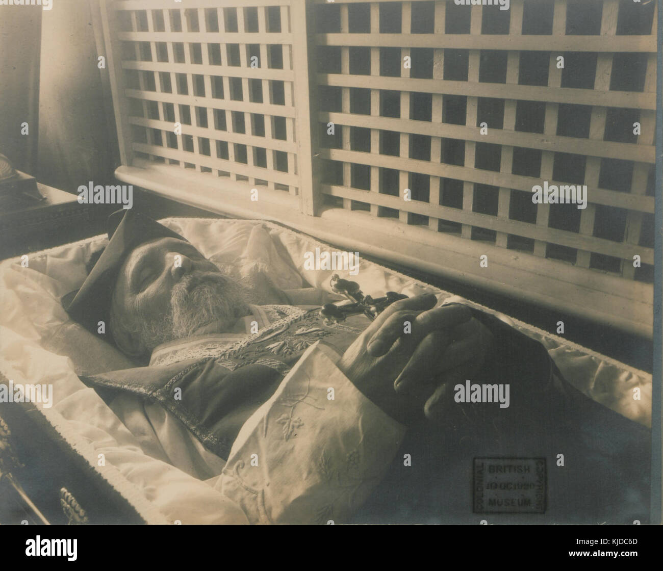 Late Reverend Father Mangin Photo B (HS85 10 37084 Stock Photo - Alamy