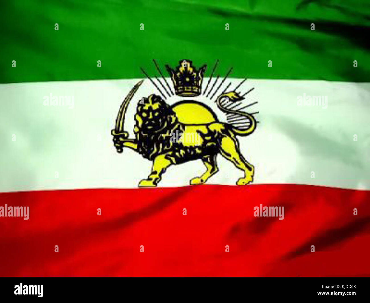 Red Lion And Sun Emblem