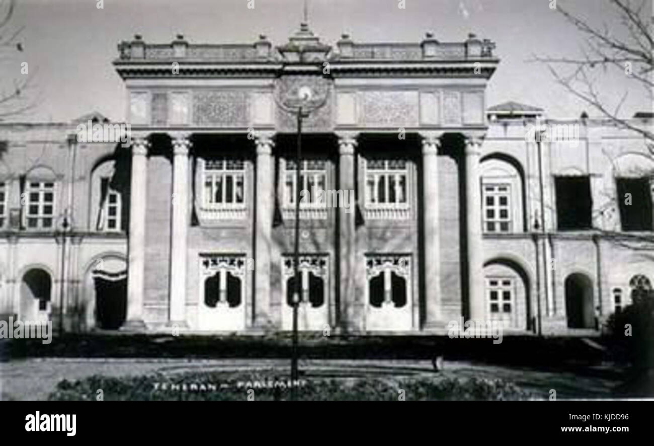 Old Parliament Building Tehran Stock Photo - Alamy